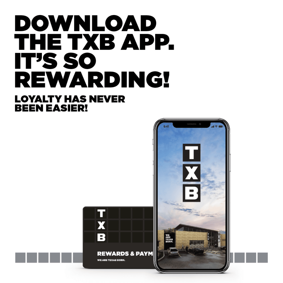 Mobile App - TXB Stores